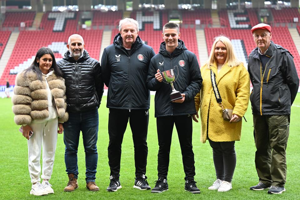 Jacob Safa wins Steve Clarke trophy 2023 - CAST